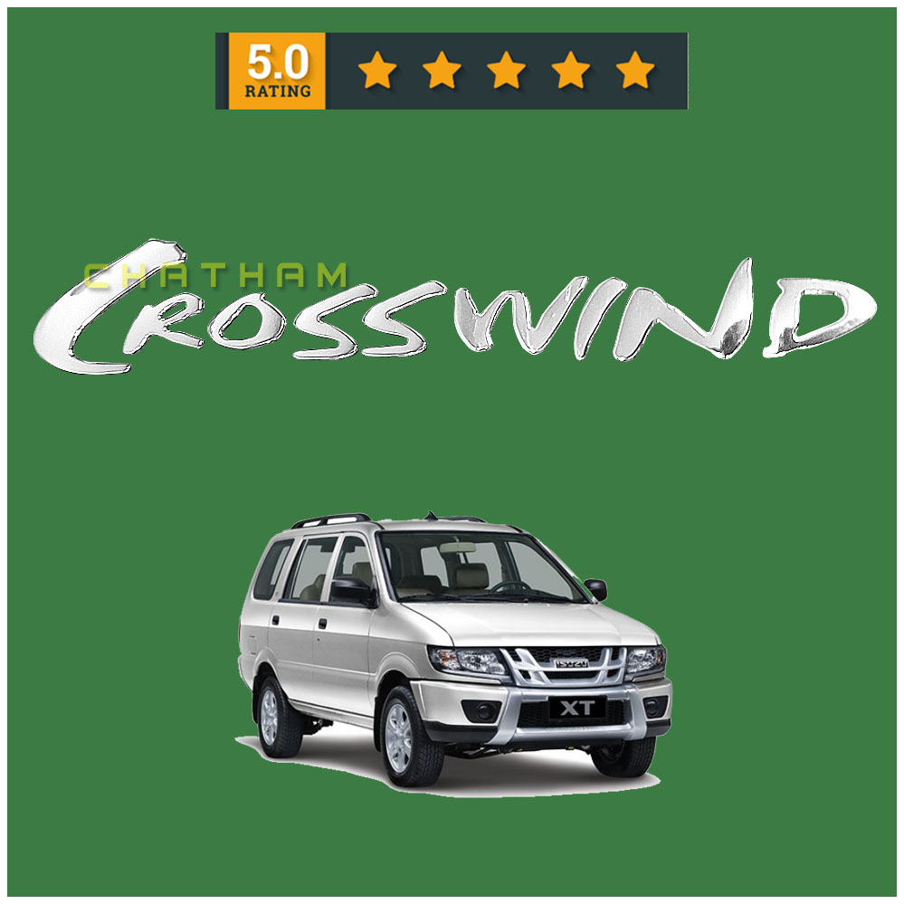 CROSSWIND Emblem for Trunk of Isuzu Crosswind | Lazada PH