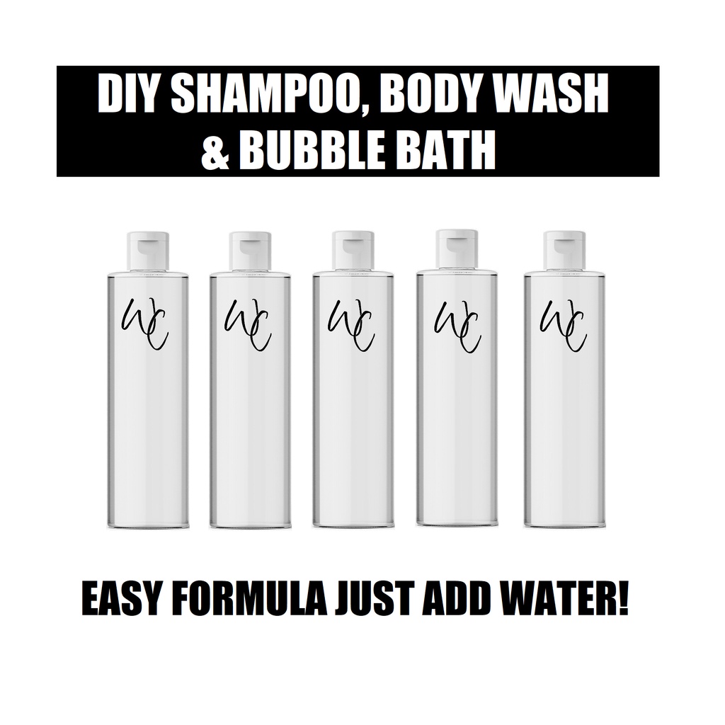 DIY EASY HUMAN GRADE SHAMPOO BODY WASH KIT HANDSOAP KIT (HOME BUDDIES ...