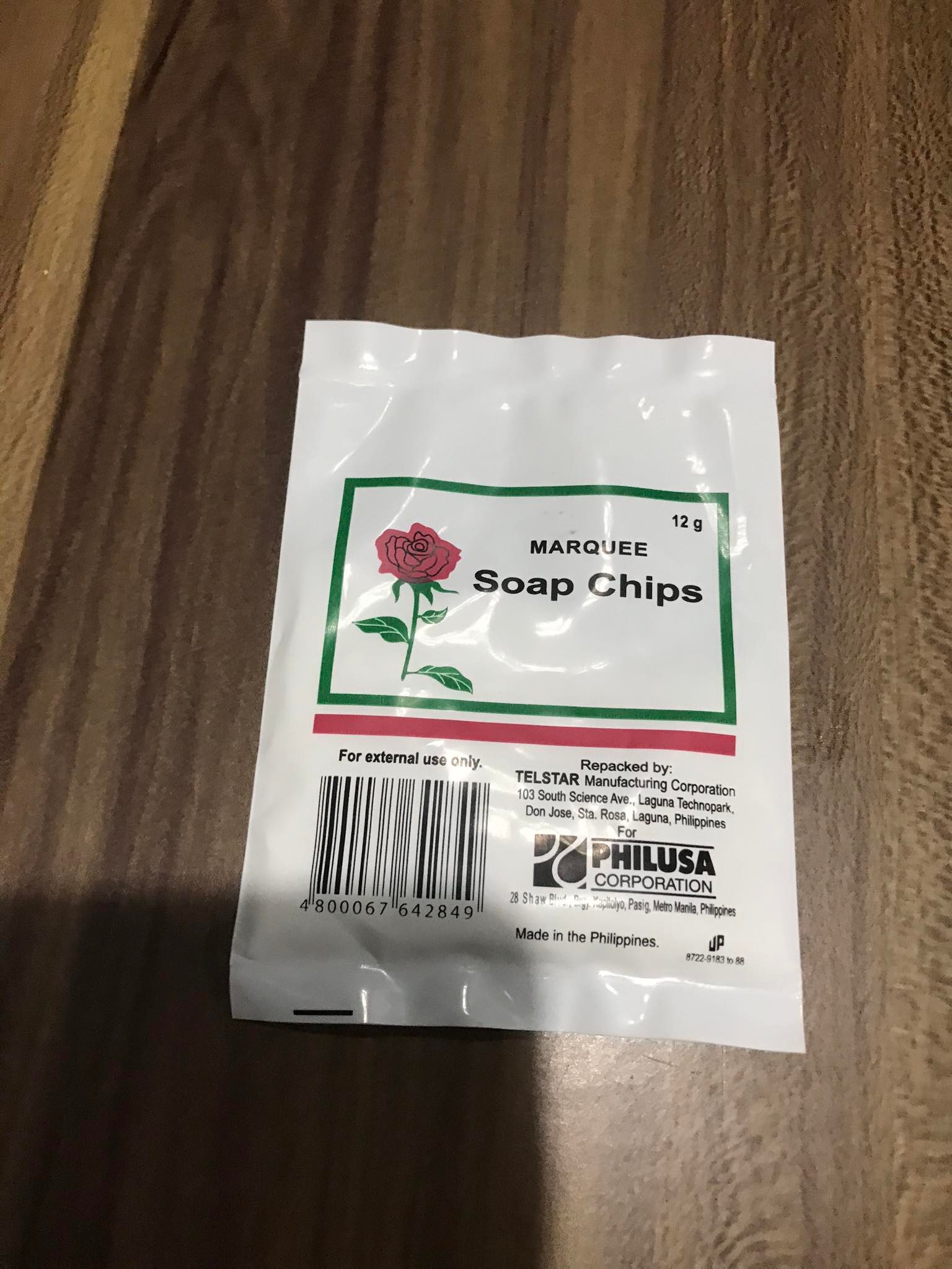 MARQUEE (White Henna - for skin bleaching / Soap Chips) * SOLD ...