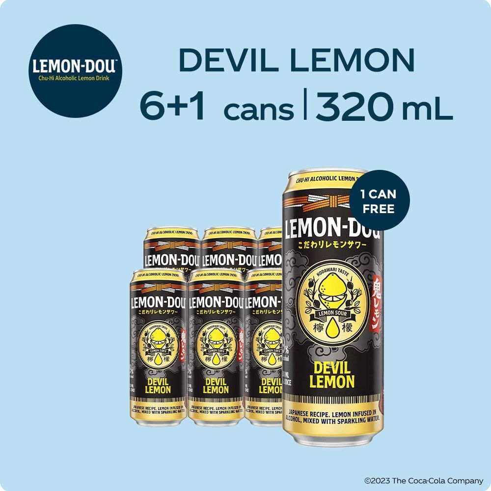 Lemon-dou Devil 320ml 6+1 | Lazada PH