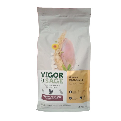 Vigor & Sage Ginseng Well-Being Regular Adult Dog 2kg | Lazada PH