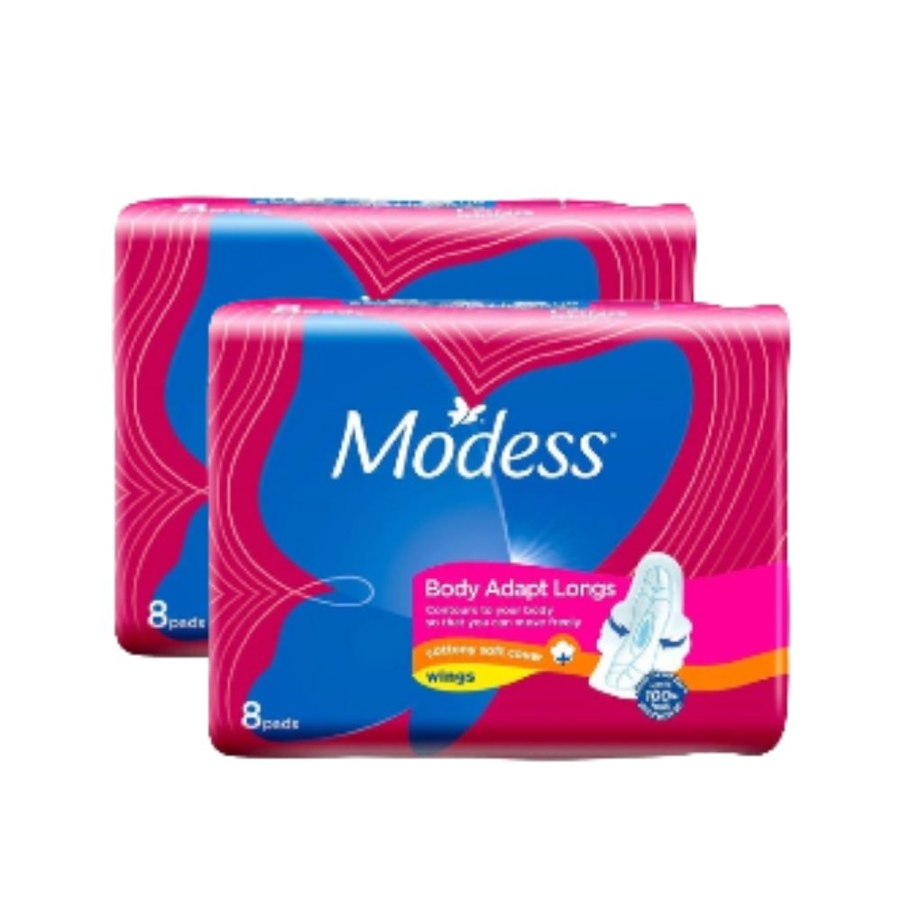 Modess Body Adapt Longs Maxi Napkin 8s - Pack of 2 | Lazada PH