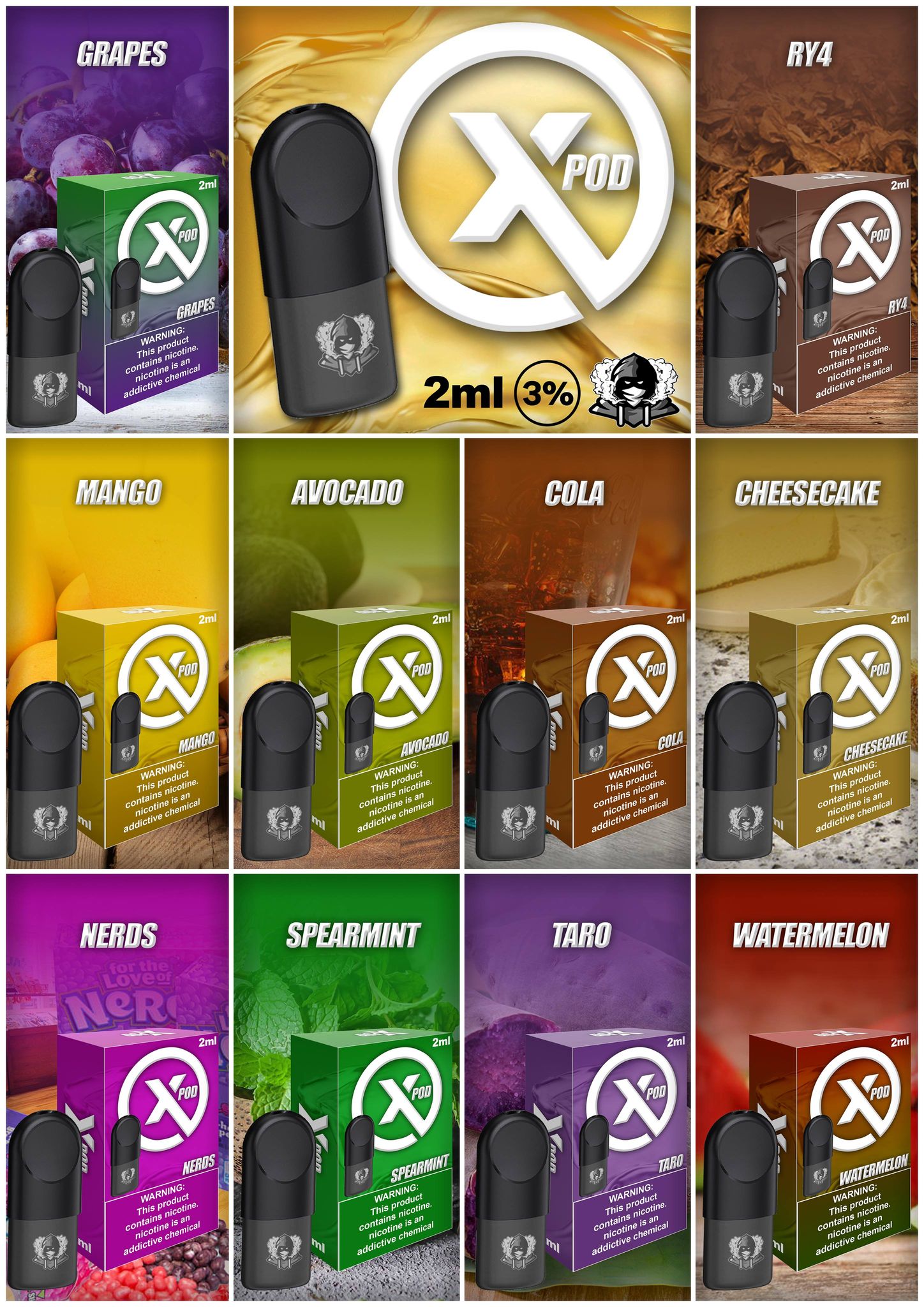 X Pods Relx Infinity and Essential Compatible Vaping | Lazada PH