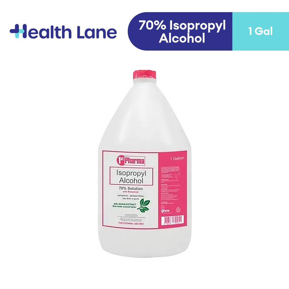 1st Pharma 70% Isopropyl Alcohol with Moisturizer Guava 1 Gallon ...