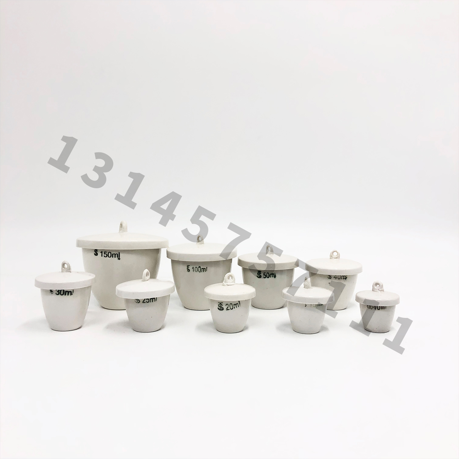 Ceramic Crucible With Lid High Temperature Resistant Fine Hole ...