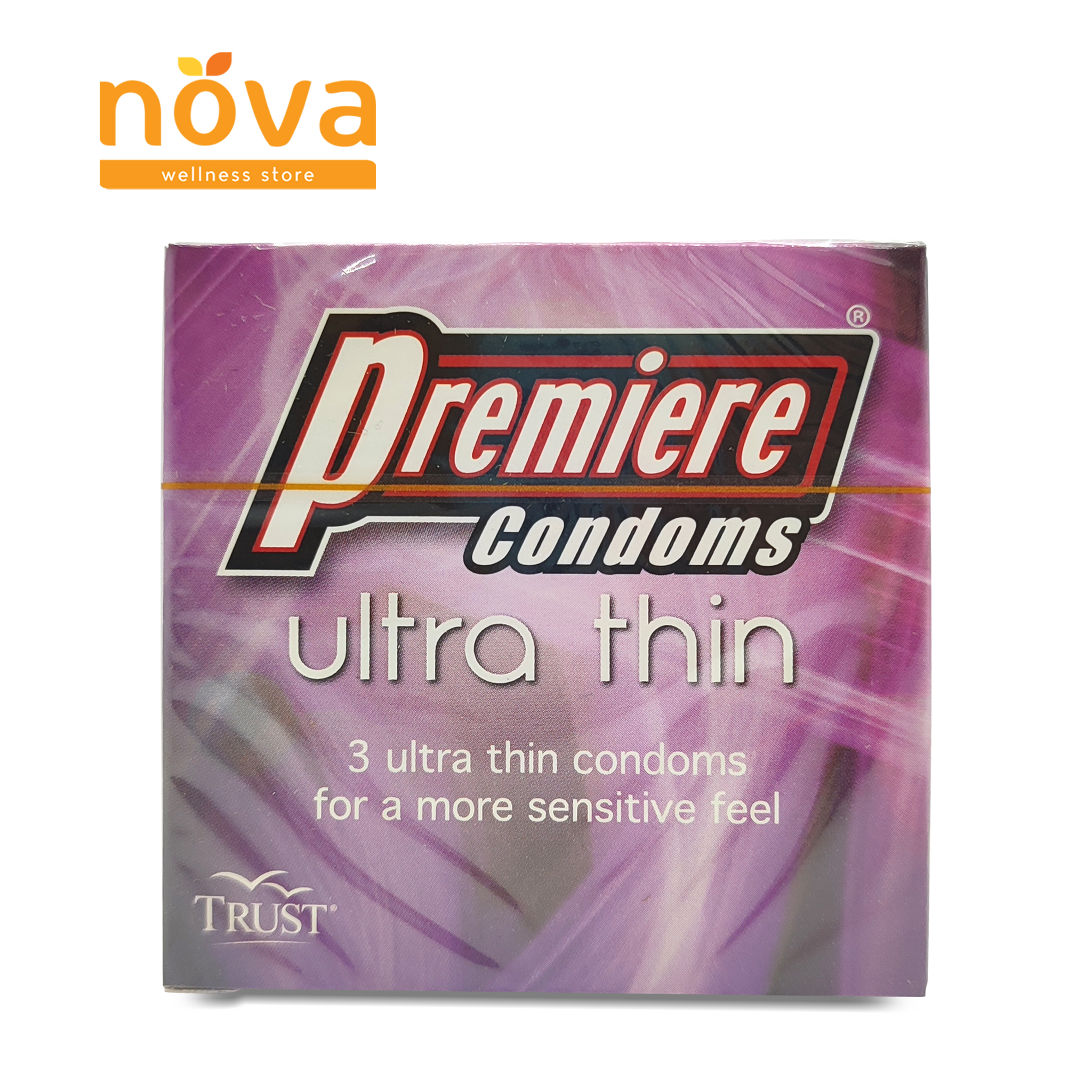 Trust Premiere Condoms Ultra Thin 3pcs (pack) | Lazada PH