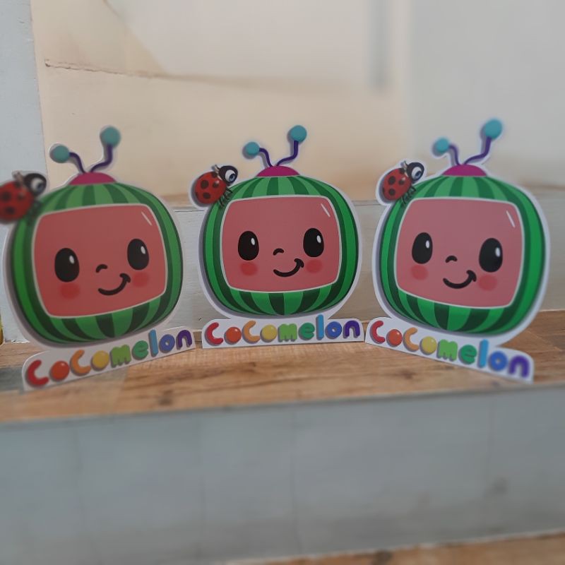 GO- Cocomelon logo party standee 12.5inches | Lazada PH