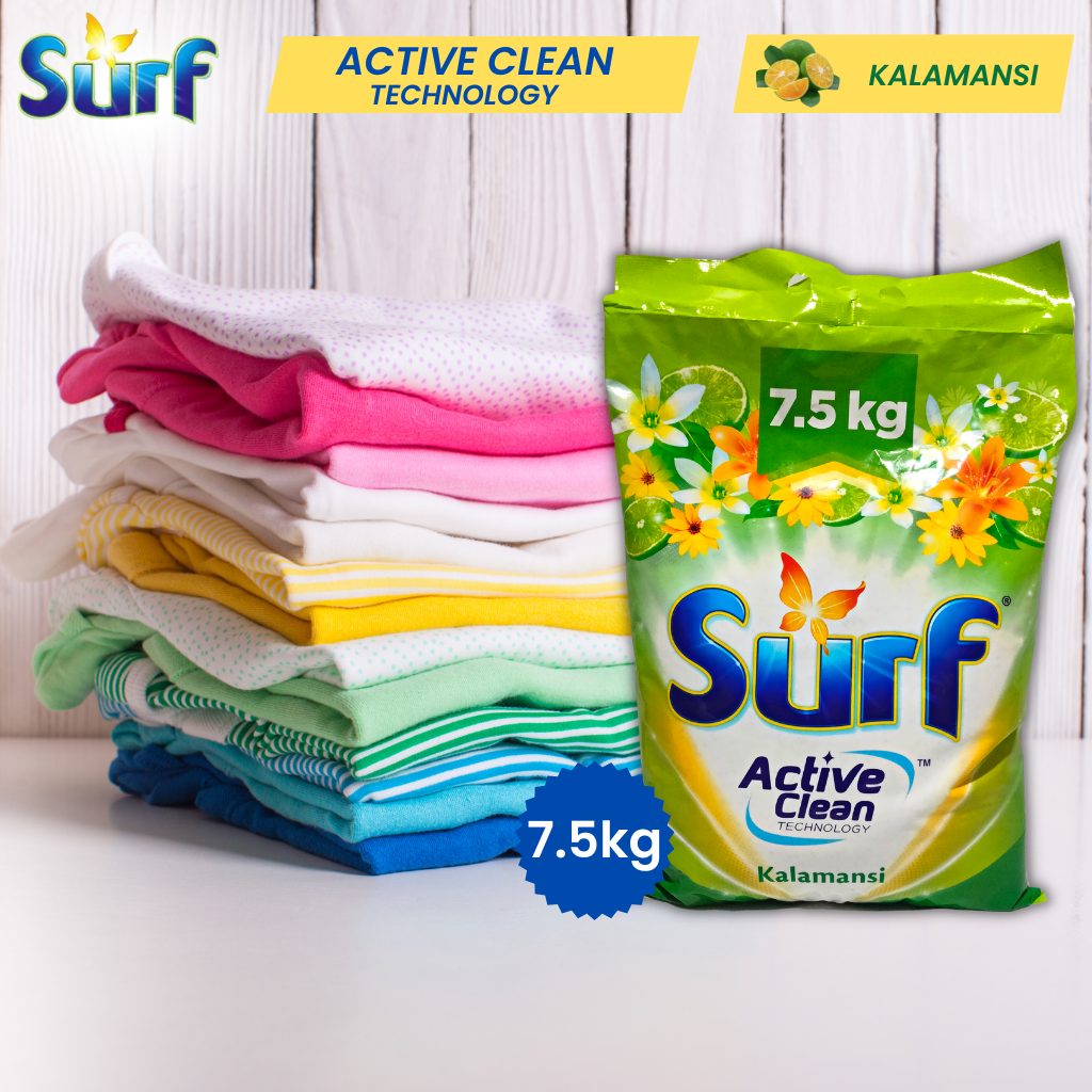 Surf Active Clean Technology Kalamansi 7.5kg Big Pack | Lazada PH