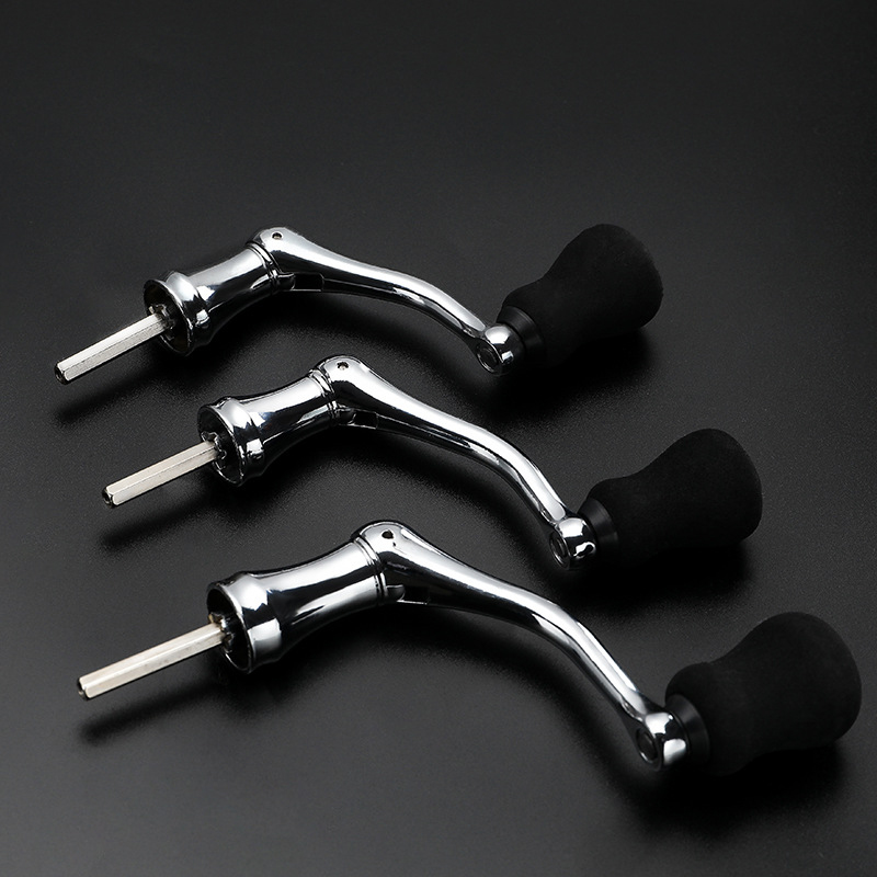 【hangyun】Spinning Reel Handle Metal Fishing Spinning Reel Crank Handle ...