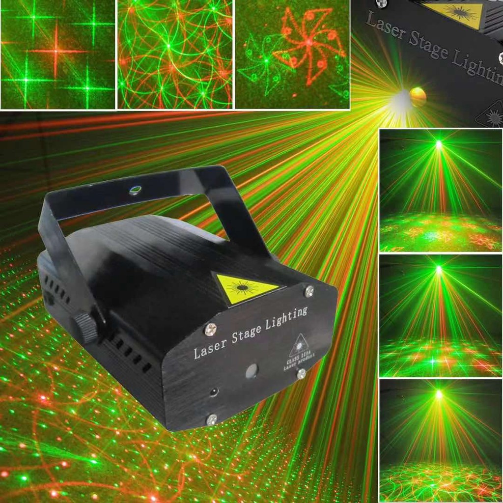 Wella Laser Projector DJ Disco Light Stage Laser Night Light projection ...