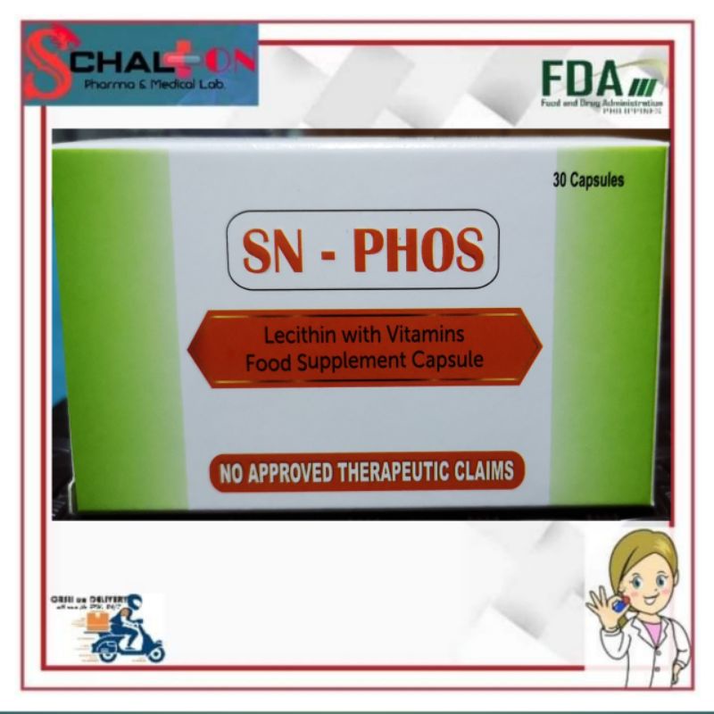 maghanda para sa kargamento SN - PHOS LECITHIN WITH VITAMINS FOOD ...