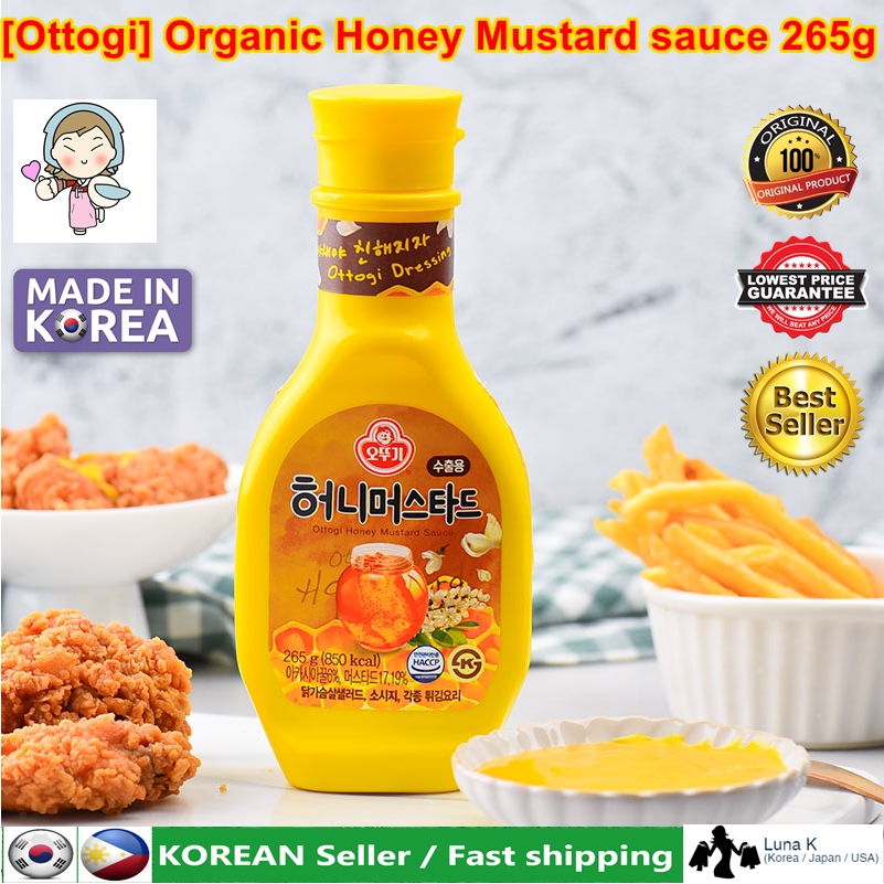 [OTTOGI KOREA] Organic honey MUSTARD sauce 265g (Made in Korea) | Lazada PH