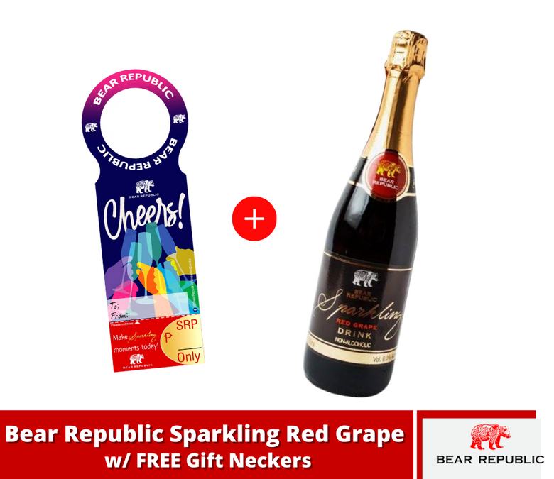 Bear Republic Sparkling Red Grape Drink 750ml | Lazada PH