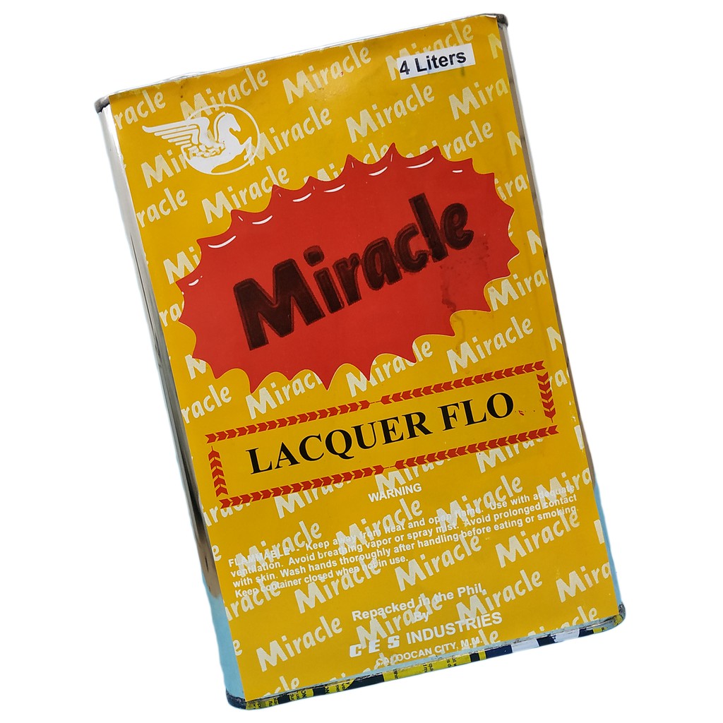 ☬MIRACLE LACQUER FLO ( 1 GALLON 1 GALLON 1 GALLON 1 GALLON 1 GALLON 1 ...