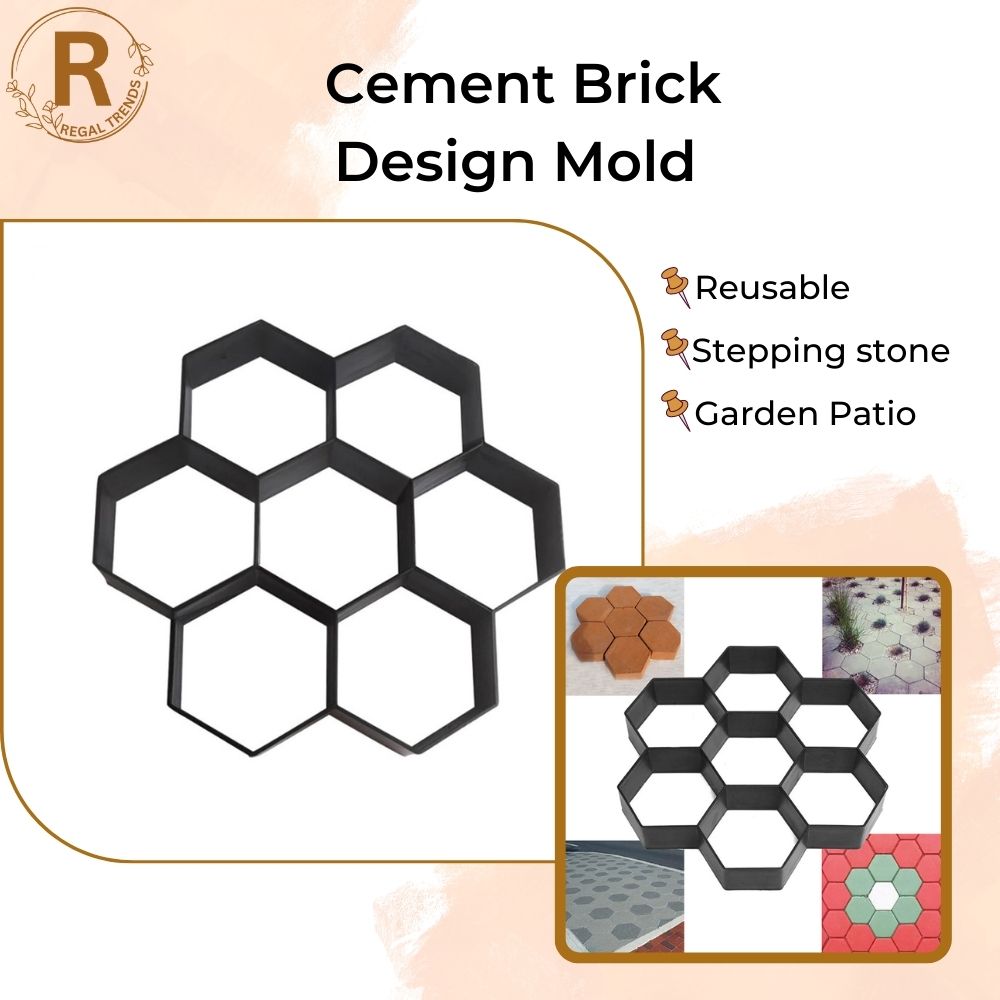 Regal Trends - Reusable Concrete Cement Brick Design Molder/Cement ...
