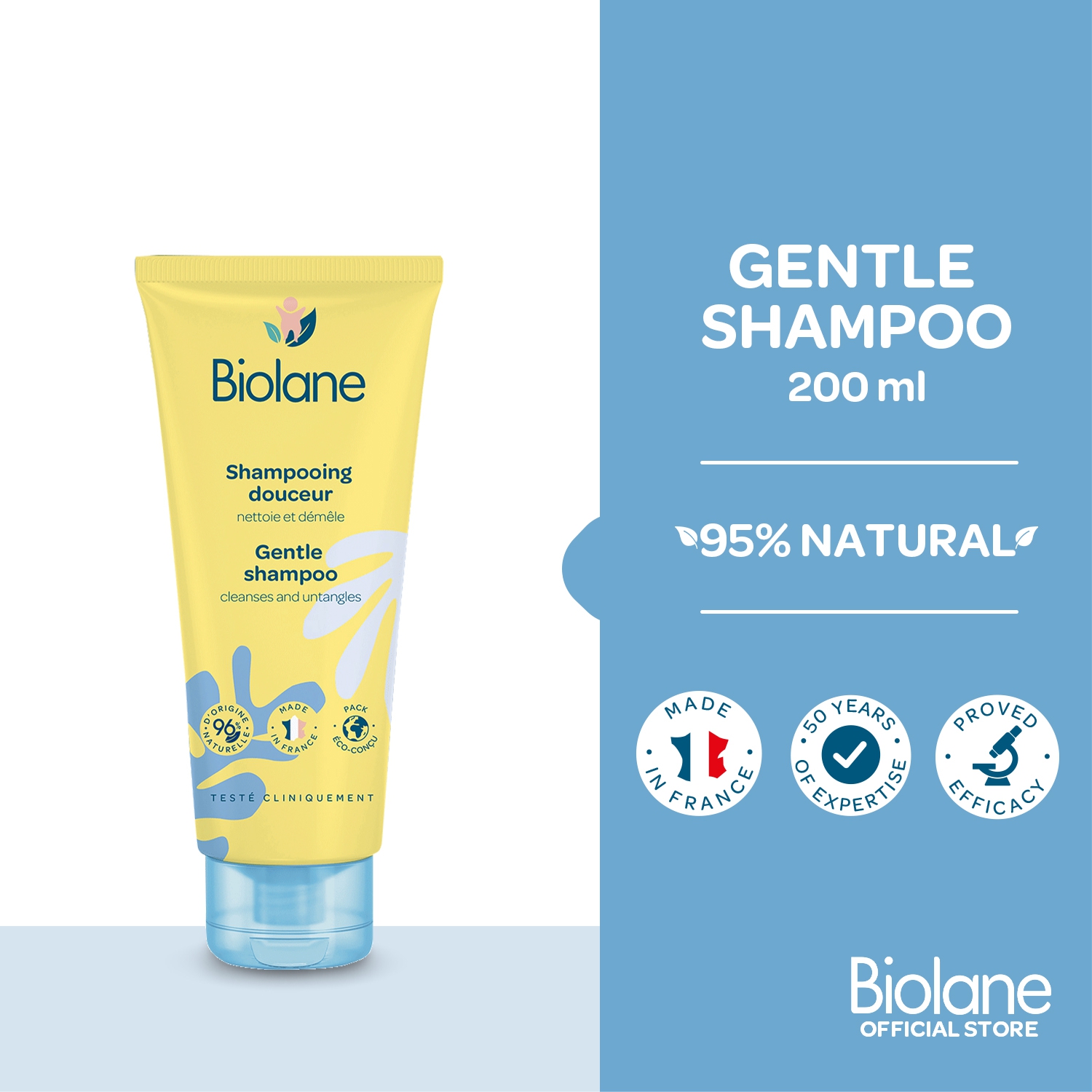 Biolane Gentle Shampoo 200ml | Lazada PH