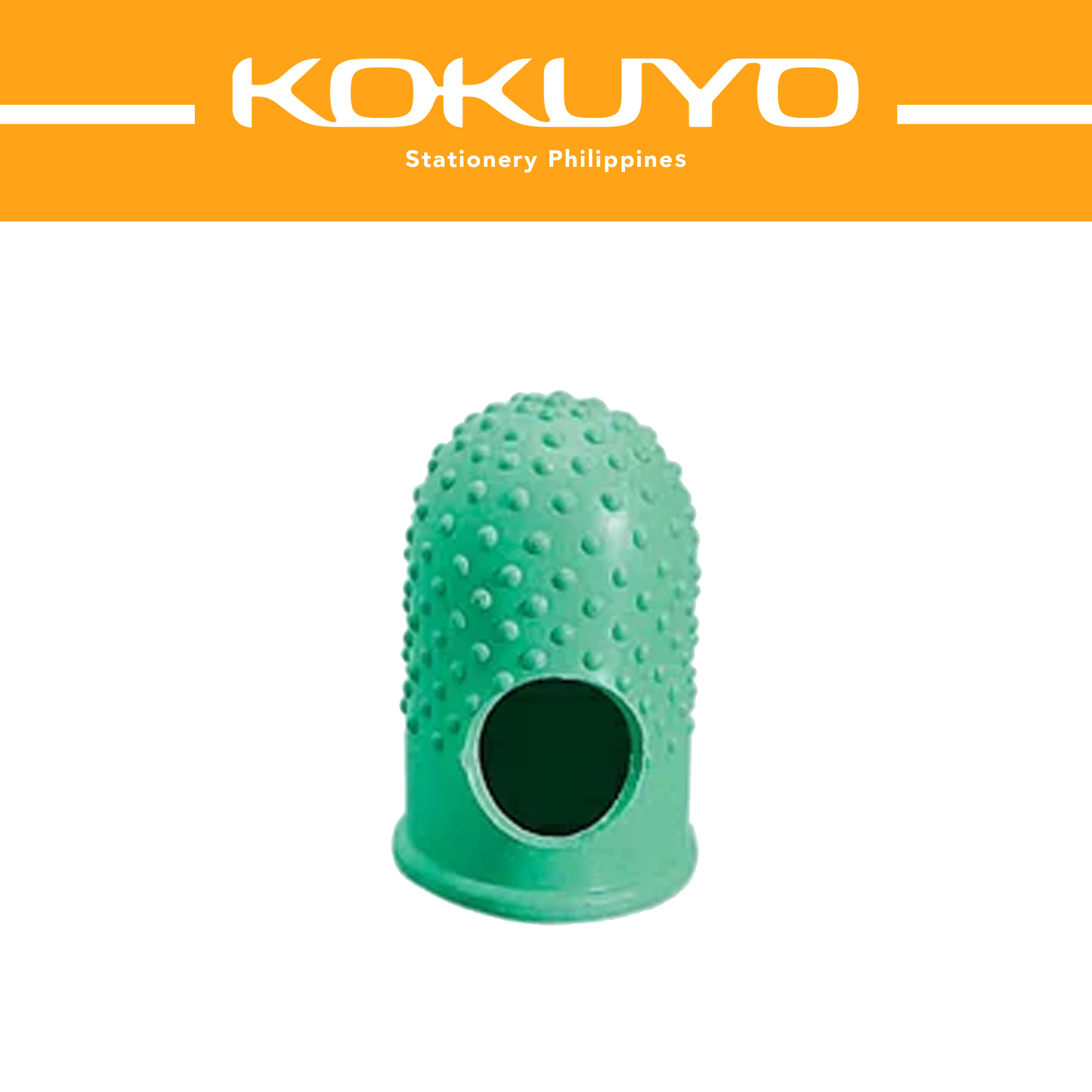 Kokuyo MEKU-8 Antibacterial Perforated Finger Sack to Cover Cut, Green ...
