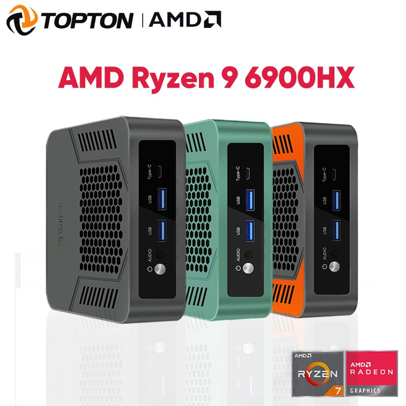 Newest AMD Mini PC Gamer TOPC Ryzen 7 8845HS R9 7940HS 2xDDR5 USB4.0 ...