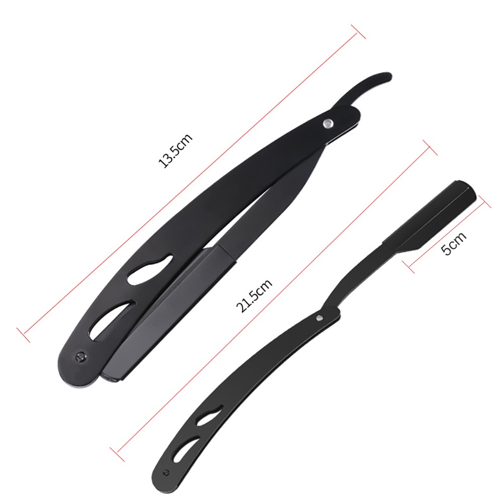 Single Copper Handle Razor Barber Tools Hair Razor and Blades Antique ...