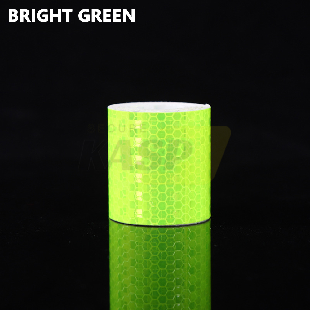 3m High Quality Reflectorized Tape Warning Tape In 5 Colors Suitable ...