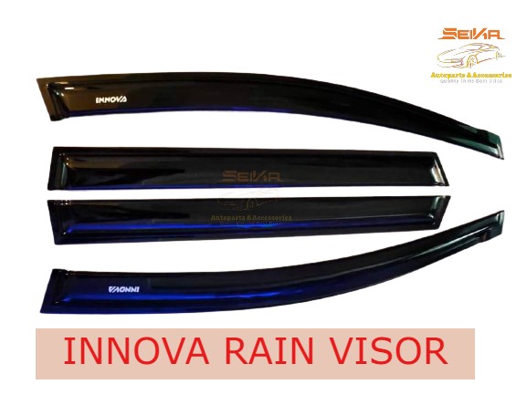 Toyota Innova Rain Visor / Window Visor Rain Guard for Toyota Innova ...