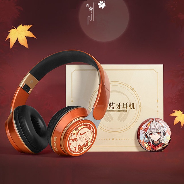 Genshin Impact Wireless Bluetooth Noise Cancelling Gaming Headphones ...
