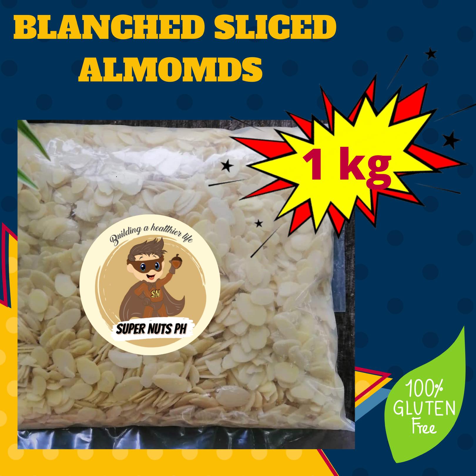 BLANCHED SLICED ALMONDS 1KG/500G/250G | Lazada PH