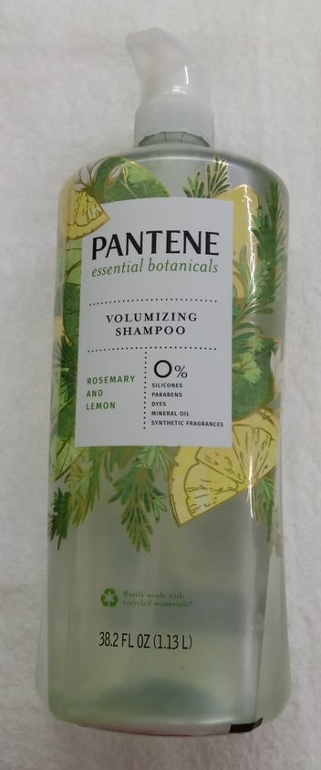 PANTENE ESSENTIAL BOTANICALS VOLUMIZING SHAMPOO 38.2 FL OZ.(1.13L ...