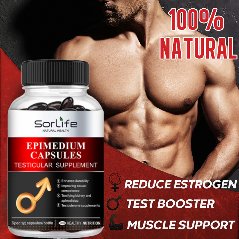 Stamina Supplement for Men - Supports Muscle Strength, Mood, Improved ...