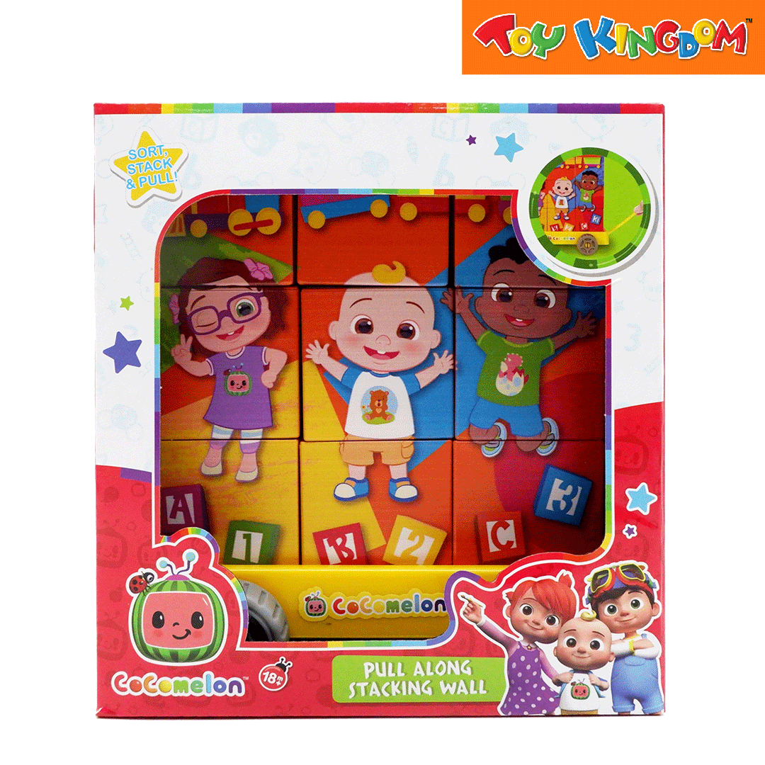 Cocomelon Pull-Along Stacking Wall | Lazada PH