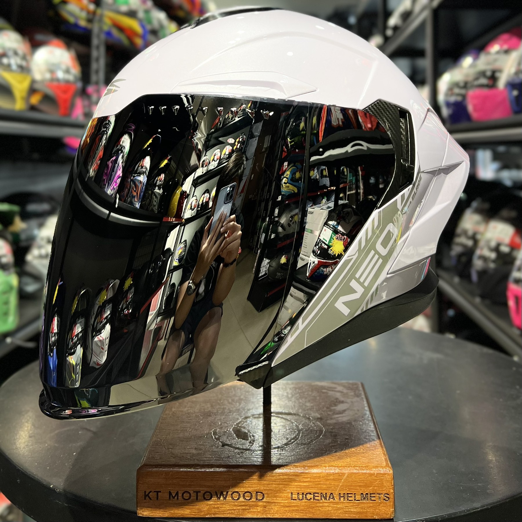 SPYDER Neo Blade Half Face Dual Visor Helmet w/ FREE EXTRA VISOR ...