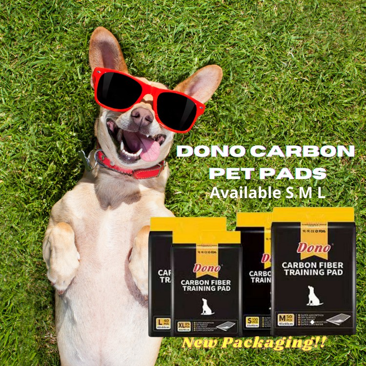 ⭐NEW ARRIVAL⭐ Box Dono Carbon Pet Pads Training Pads (S M L) arranque ...