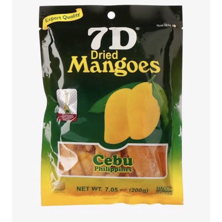 7D Dried Mangoes (200g) | Lazada PH