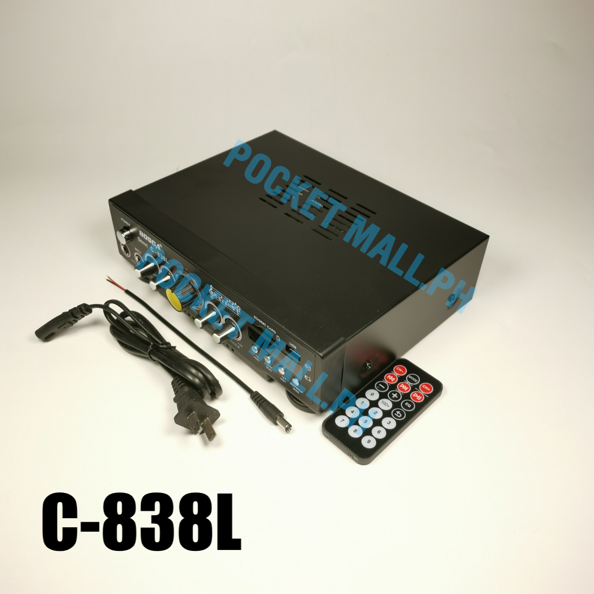 BOSCA C-830L/C-831L/C838L Digital Player Bluetooth Amplifier USB/SD/TF/FM Hi-Fi Stereo DC12V ...