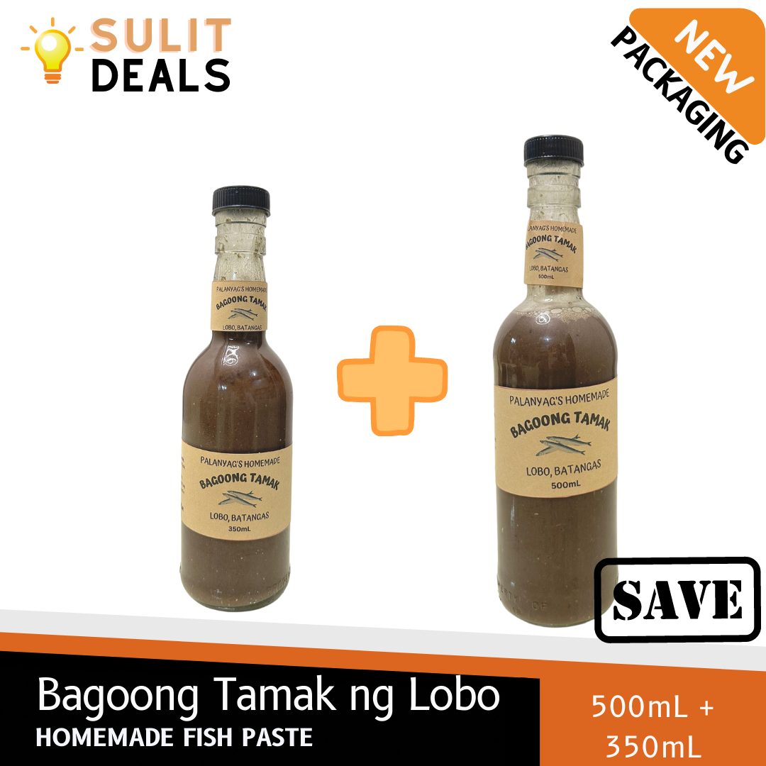 Palanyag - Bagoong Tamak ng Lobo Batangas 350mL + 500mL BUNDLE | Fish ...