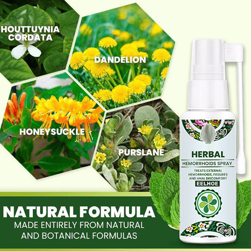 VERY EFFECTIVE ALMORANAS HERBAL SPRAY 30ml Hemorrhoids Cream Miracle ...