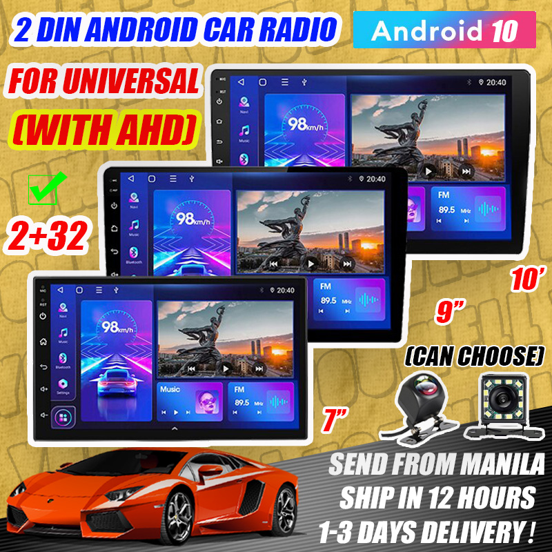 7/9/10'' 2 Din Carplay Car Radio Android Car Stereo Touch Screen ...