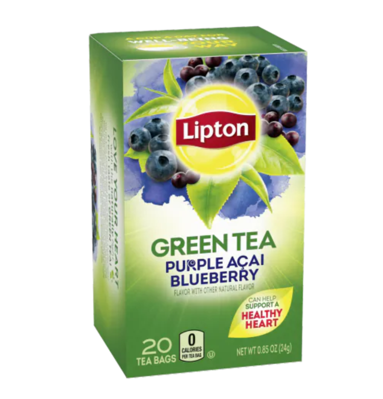 Lipton Green Tea - Mint / Orange Passionfruit Jasmine / Cranberry ...