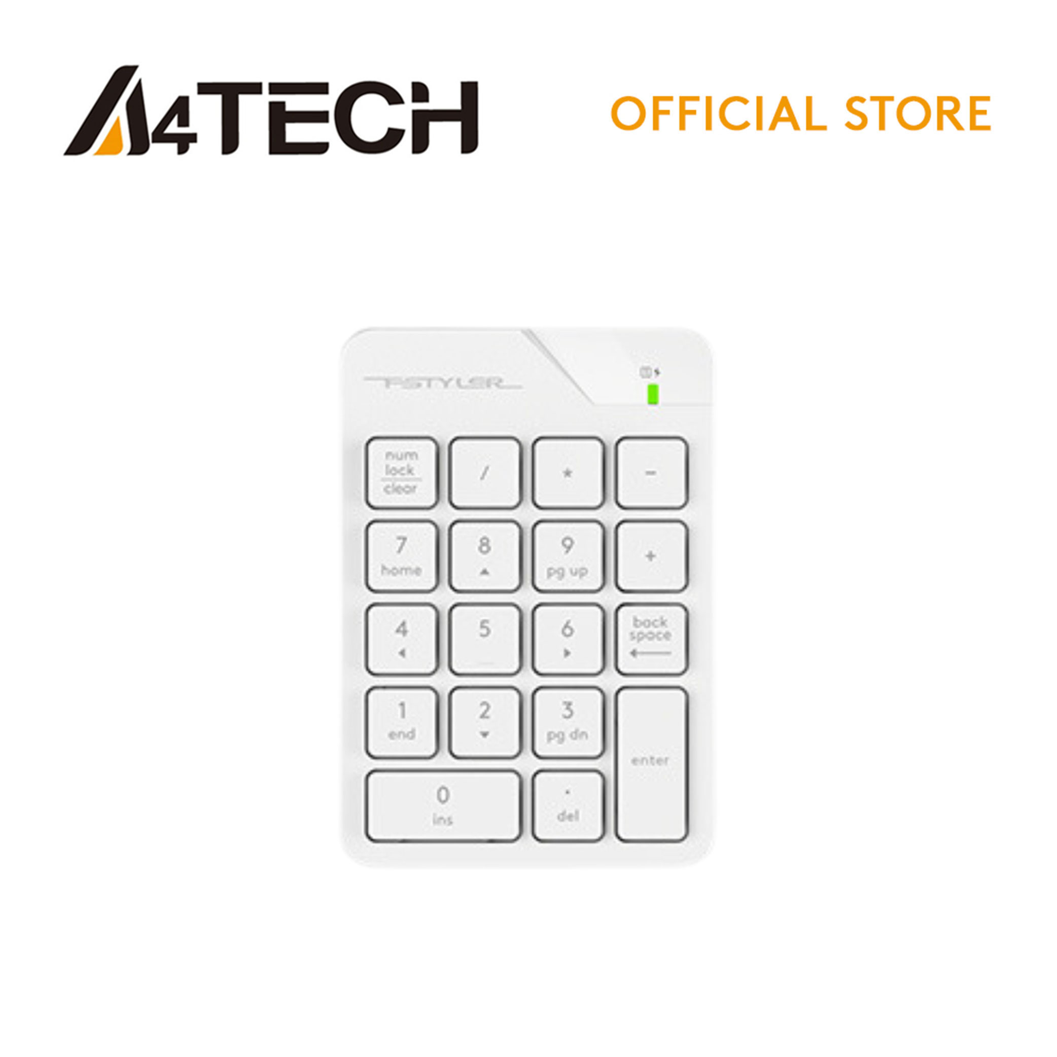 A4Tech FGK21C 2.4G Rechargeable Wireless Numeric Keypad | Lazada PH