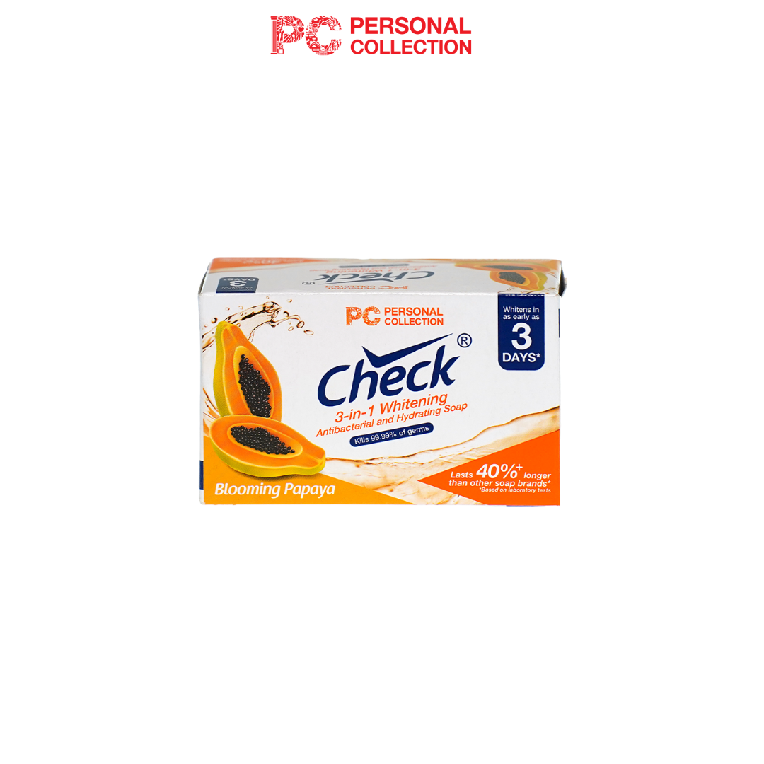 Personal Collection Check Blooming Papaya Soap (1 Box/135g ...