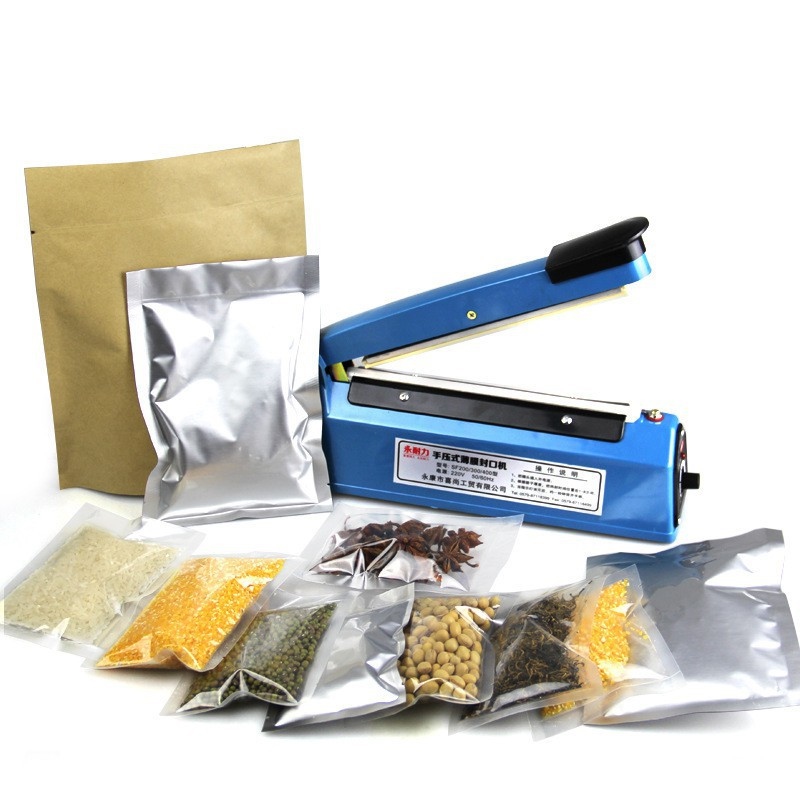 Heavy Duty PFS-200MM Plastic Sealer Impulse Heat Sealer Plastic Bag ...