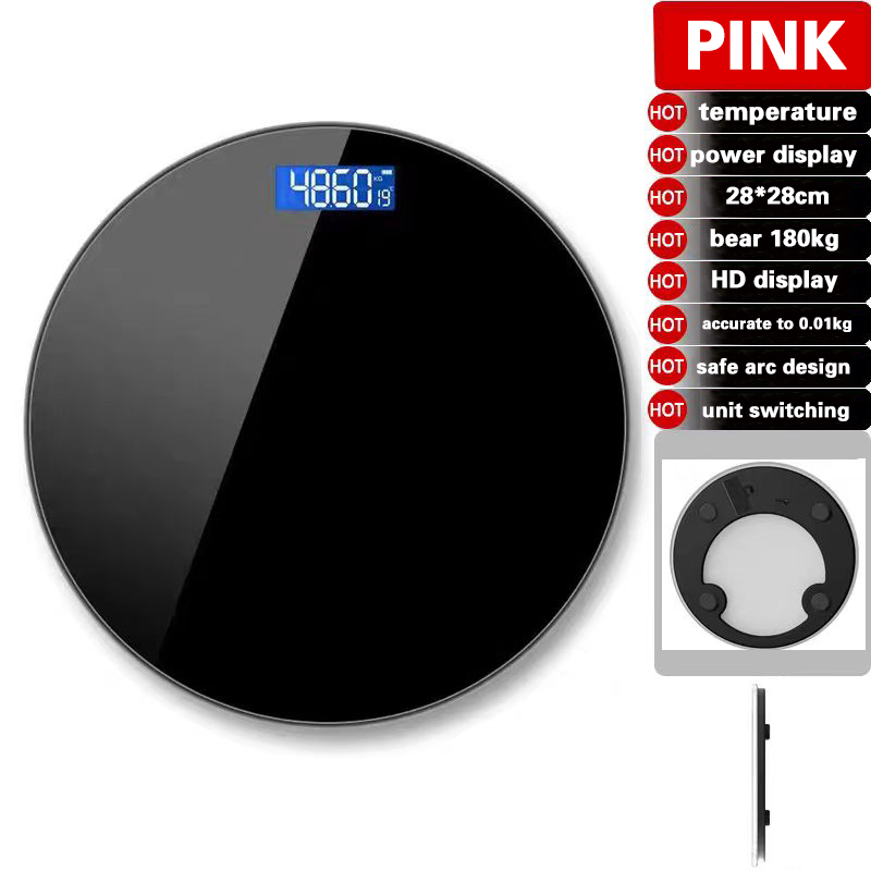 Electronic Weighing Scale Body Digital Weigh Large LED HD Display Smart ...