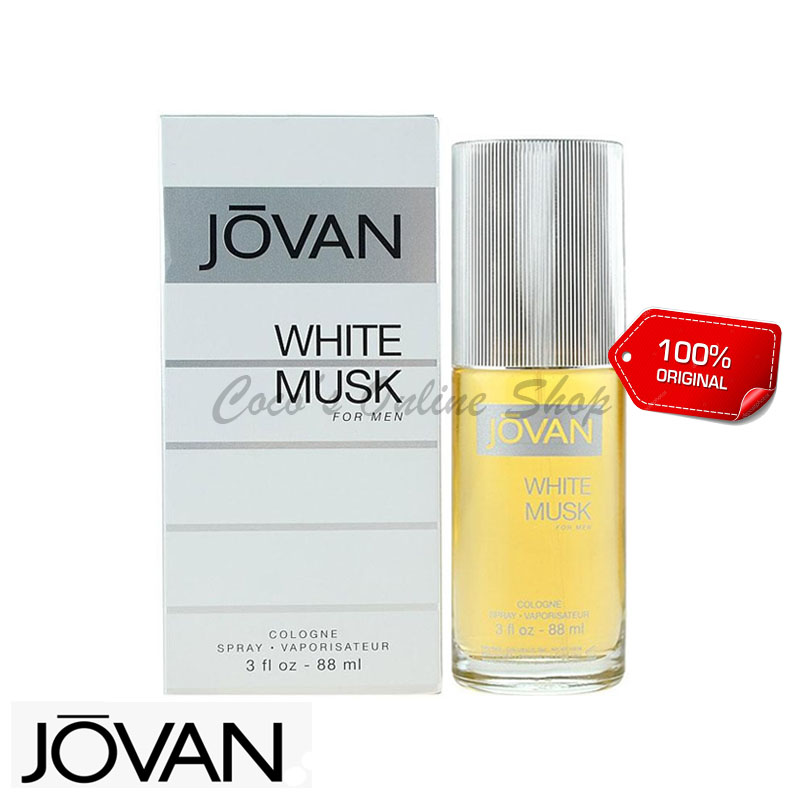 Original Jovan White Musk Cologne Spray for Men Cologne 3.0 oz / 88 ml ...
