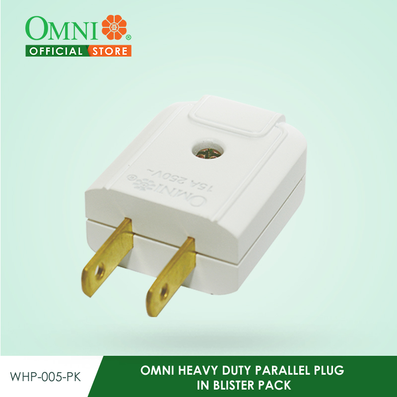 OMNI Heavy Duty Parallel Plug in Blister Pack - WHP-005-PK | Lazada PH