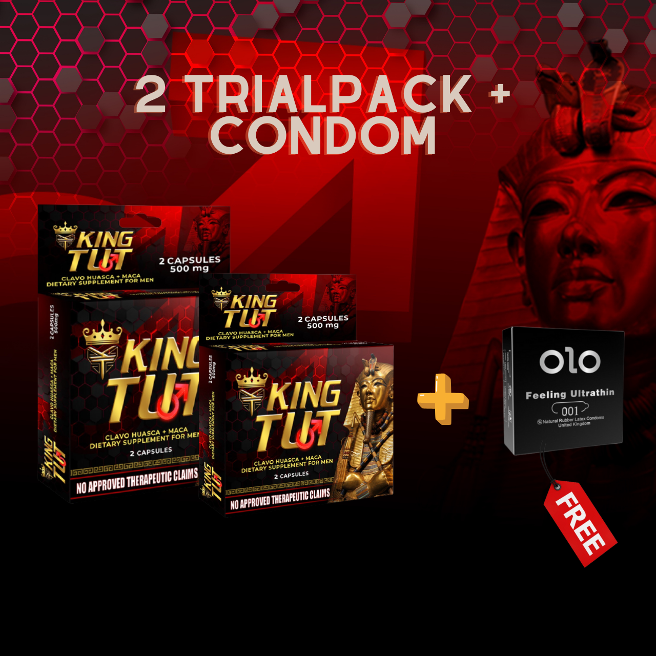 KT 2 TRIAL PACK (4 CAPSULES) PLUS CONDOM | Lazada PH