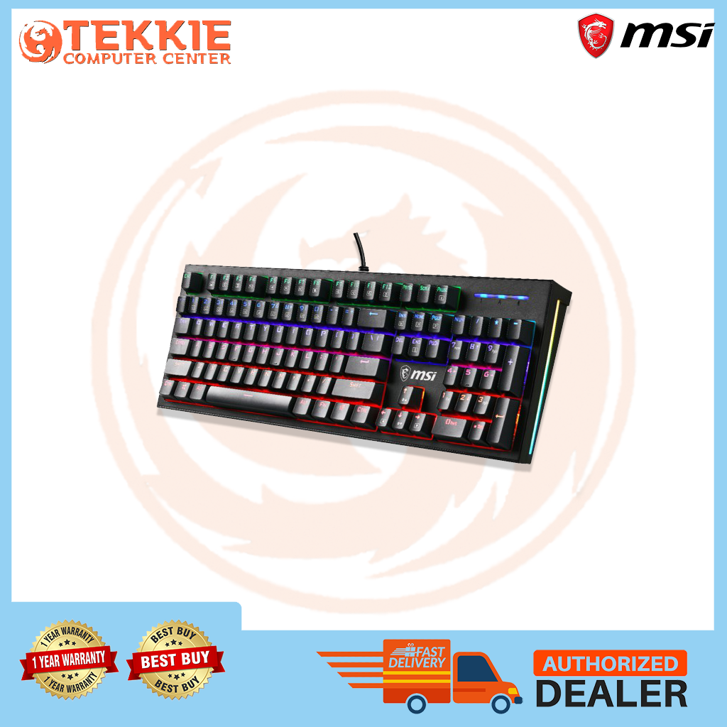 Brandnew MSI VIGOR GK50 Z Pixel Gaming Keyboard wired | Lazada PH