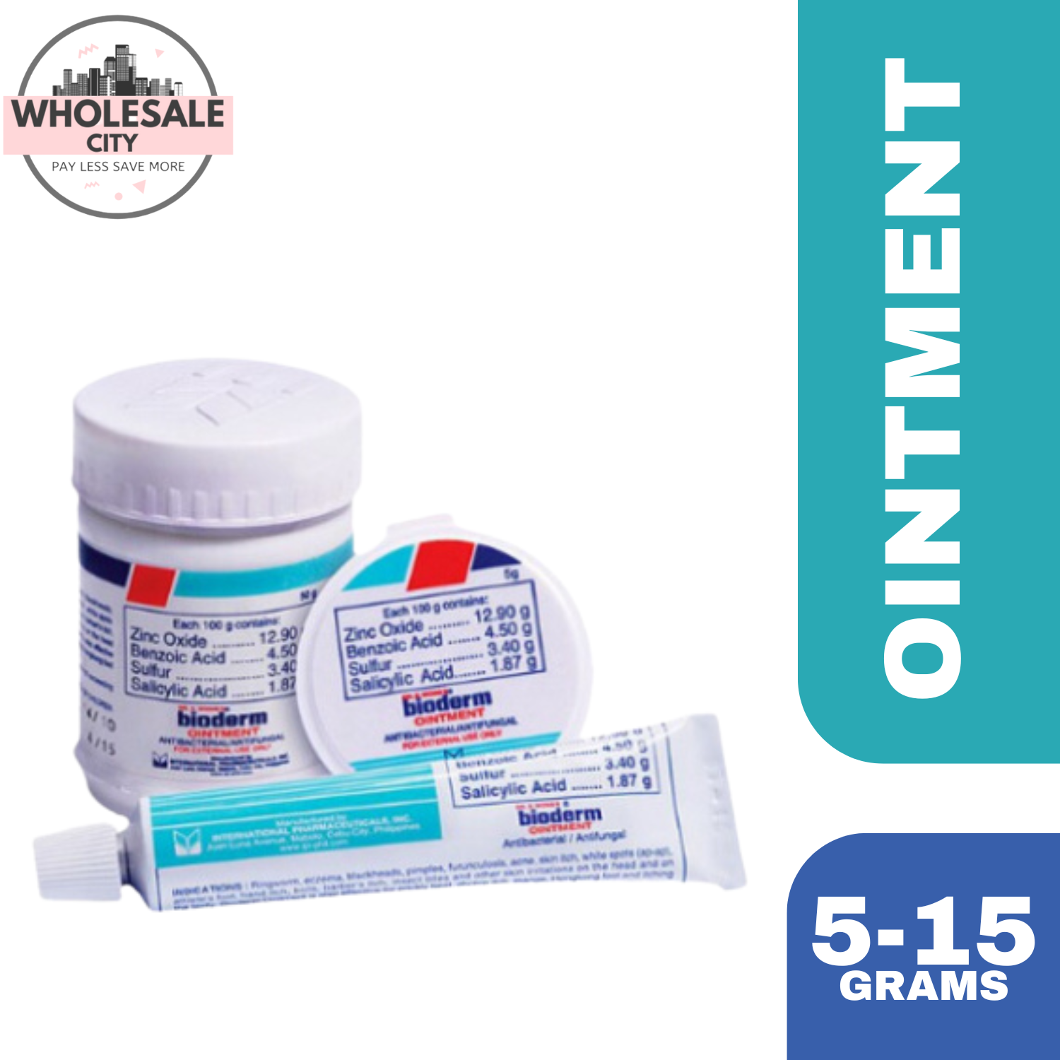 BIODERM OINTMENT 5G RUB - Antifungal/Antibacterial Ointment | Lazada PH