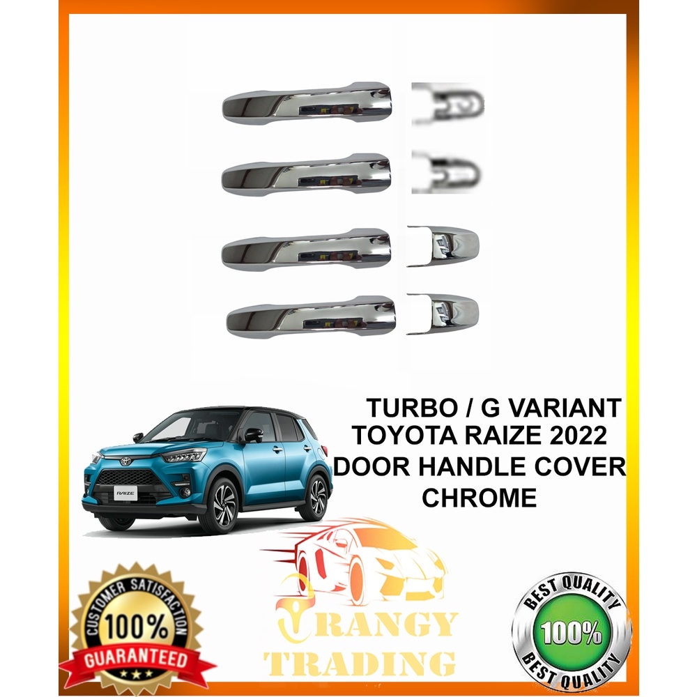 Toyota Raize 2022 to 2023 Door Bowl Cover OR Handle MATTE BLACK ...