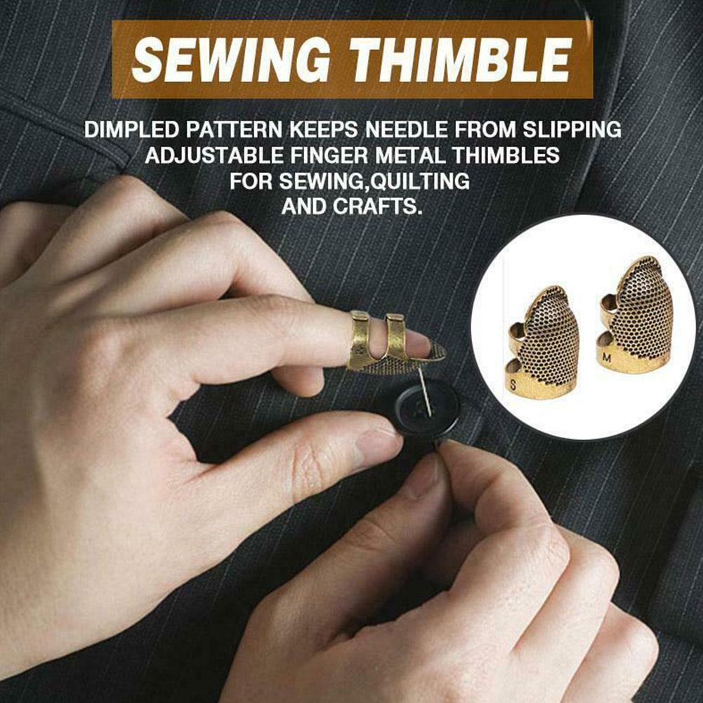 Finger Protector Thimble Sewing Special Retro Thimble Craft B7L4 Home ...