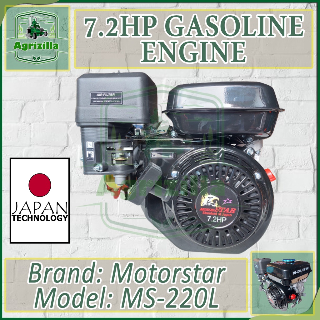 6.5HP 7.5HP GASOLINE ENGINE HIGH Marine or Silencer Muffler FALCON ...